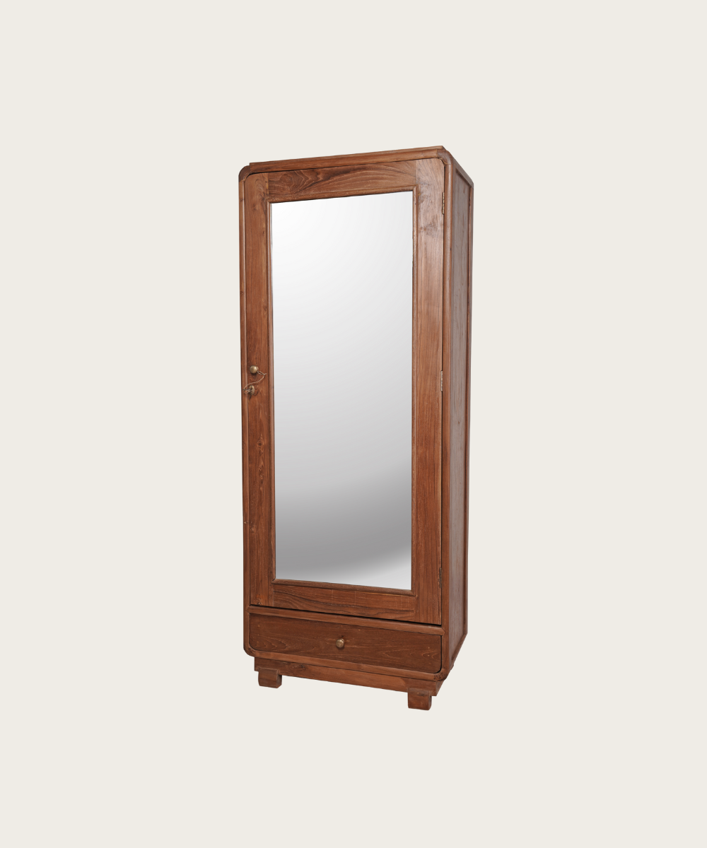 Armoire miroir 360225 b48 – Rouge Céladon
