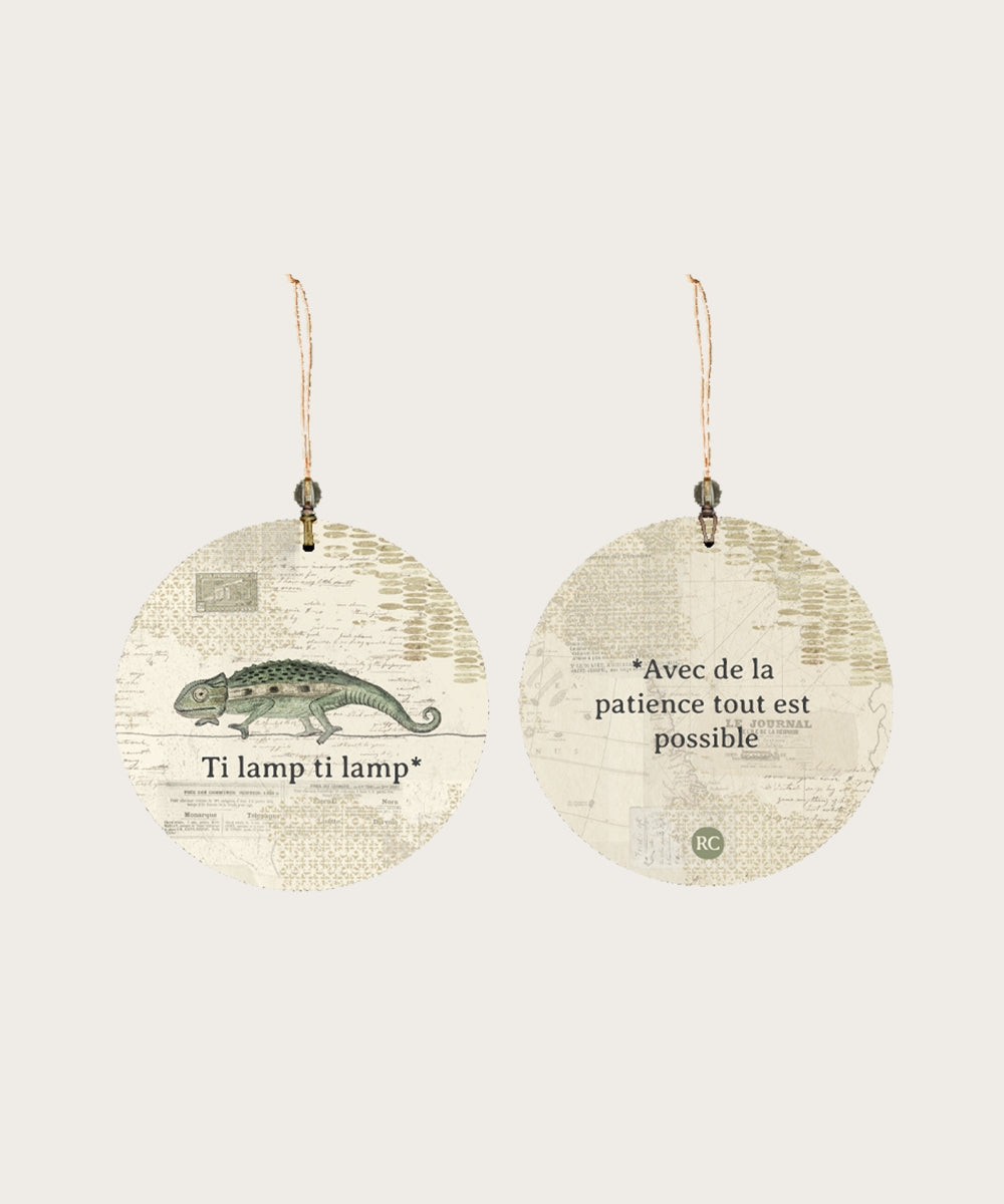 Pampille marcel – Rouge Céladon